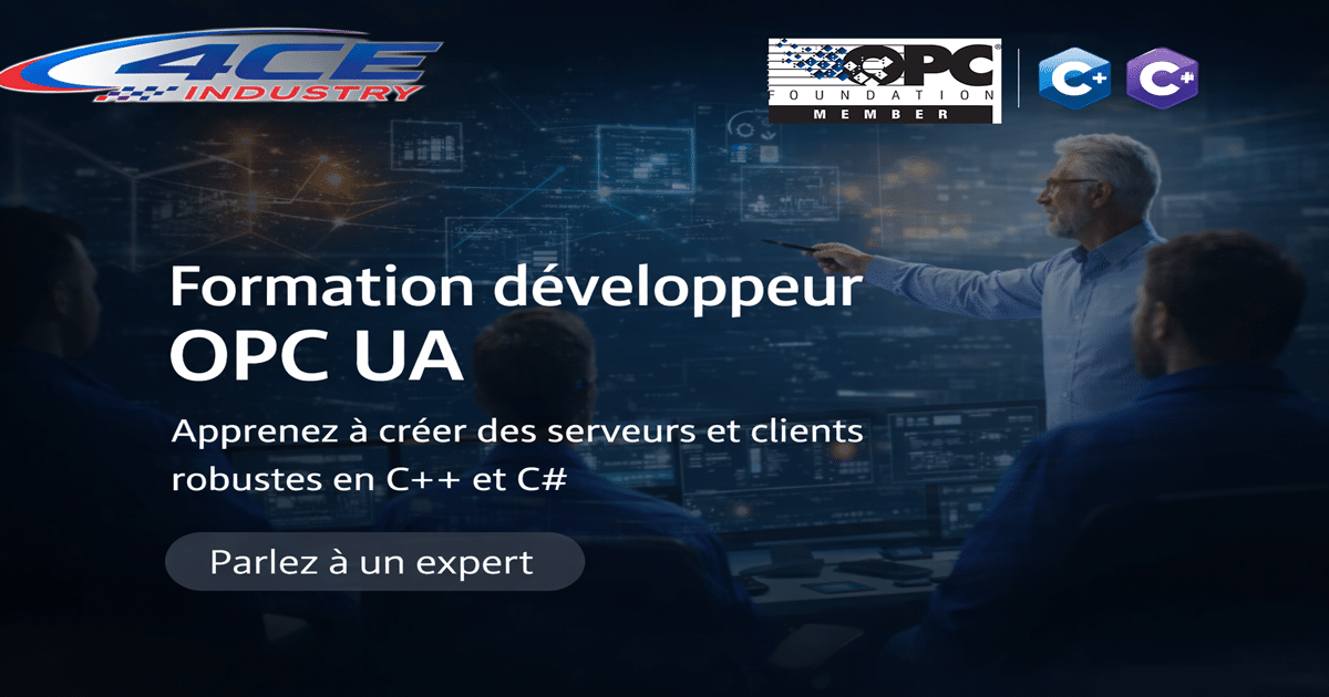 Formation OPC UA – Développeurs – C++ & C# | Serveurs & Clients